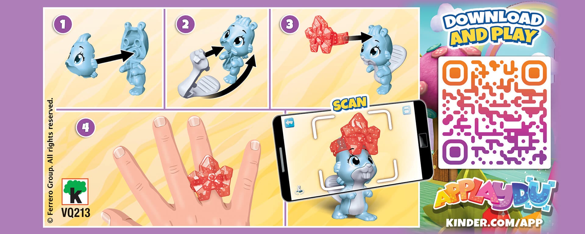 CROWN BEAVER- Kinder Surprise - Kinder Singapore