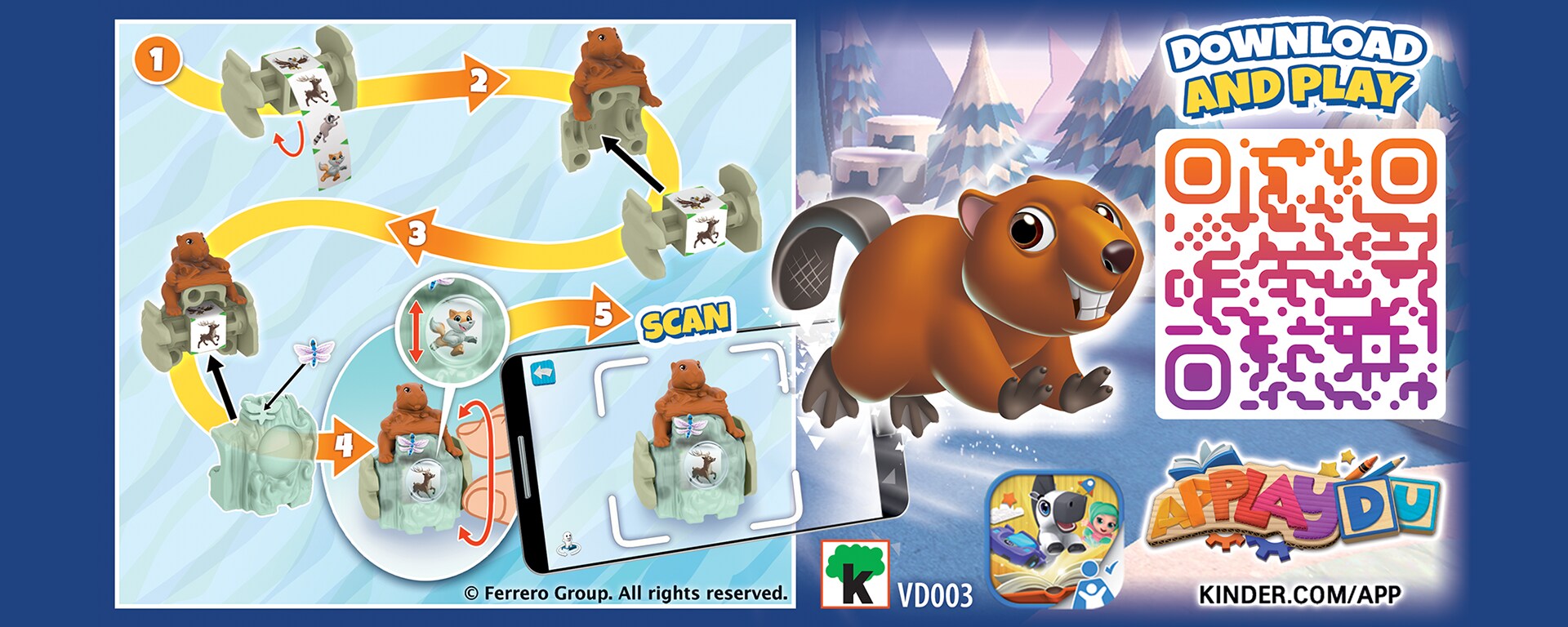 BEAVER - Kinder Surprise - Kinder Türkiye