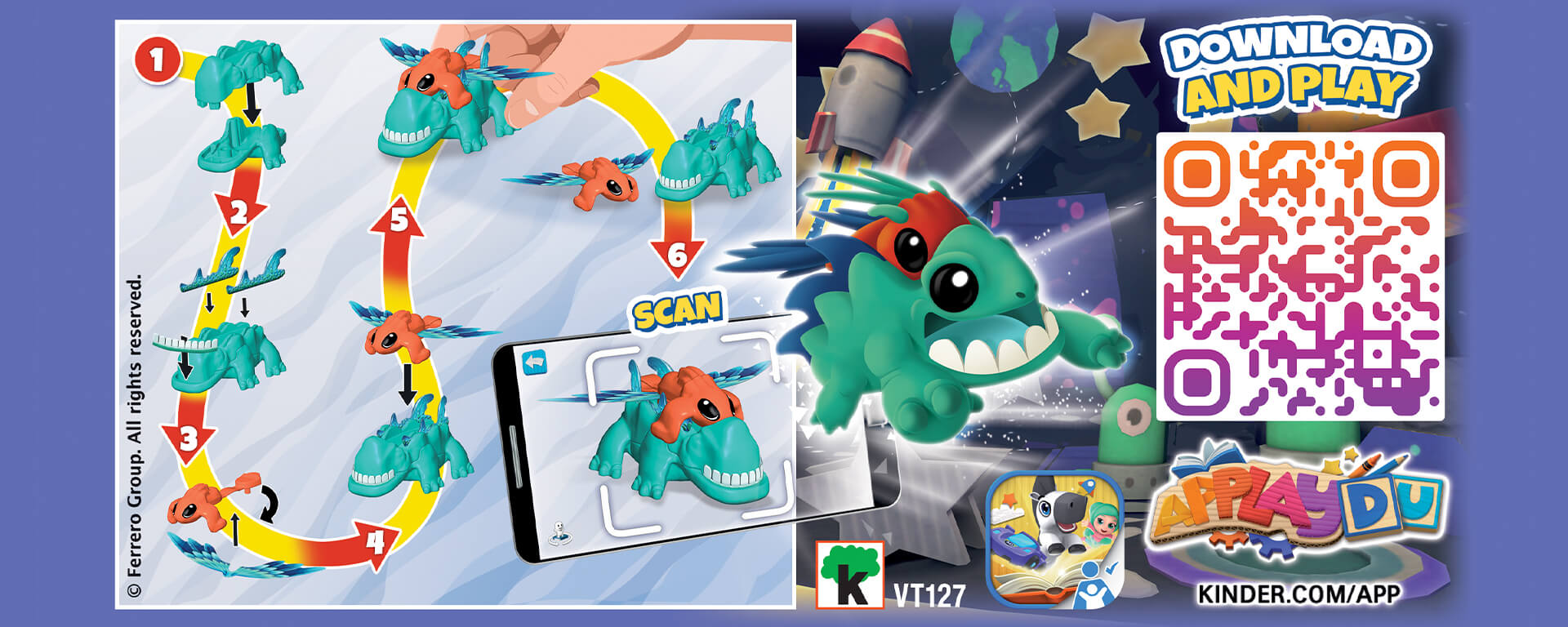 WINGY CREATURE - Kinder Surprise - Kinder 台湾