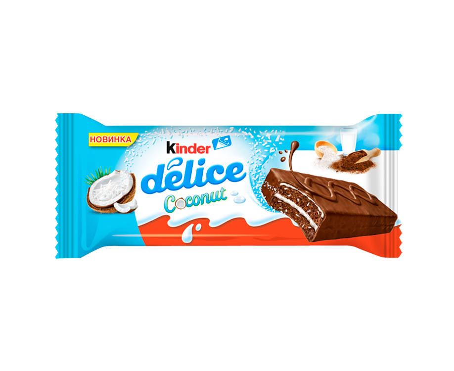 Kinder Delice Coconut - Kinder Україна