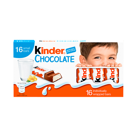 Kinder Chocolate Small Bars - Kinder United Kingdom and Ireland