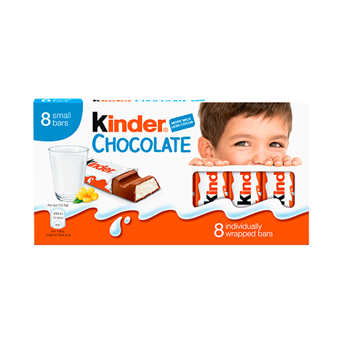 Kinder Chocolate Small Bars - Kinder United Kingdom and Ireland