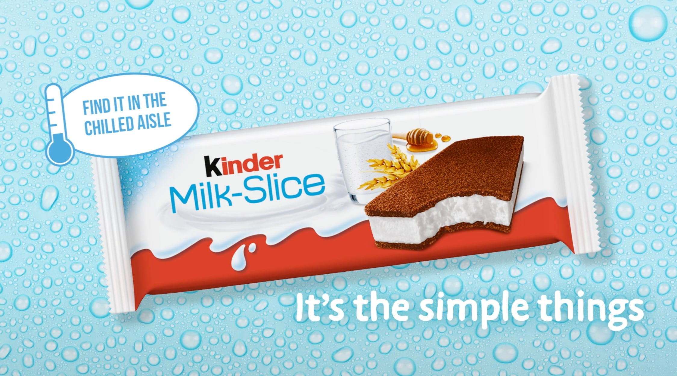 Kinder Milk Slice - Kinder United Kingdom and Ireland