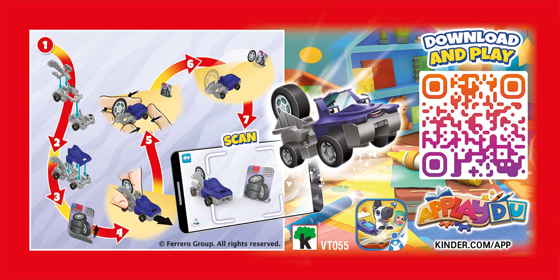 CAR WITH ACTION FUNCTION 1 - Kinder Surprise - Kinder United Kingdom ...