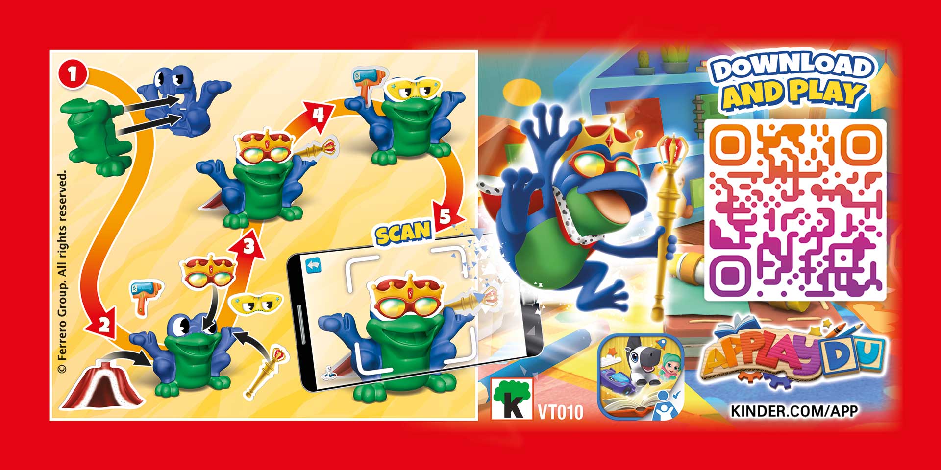 FROG PERSONALISATION GAME - Kinder Surprise - Kinder United Kingdom and ...