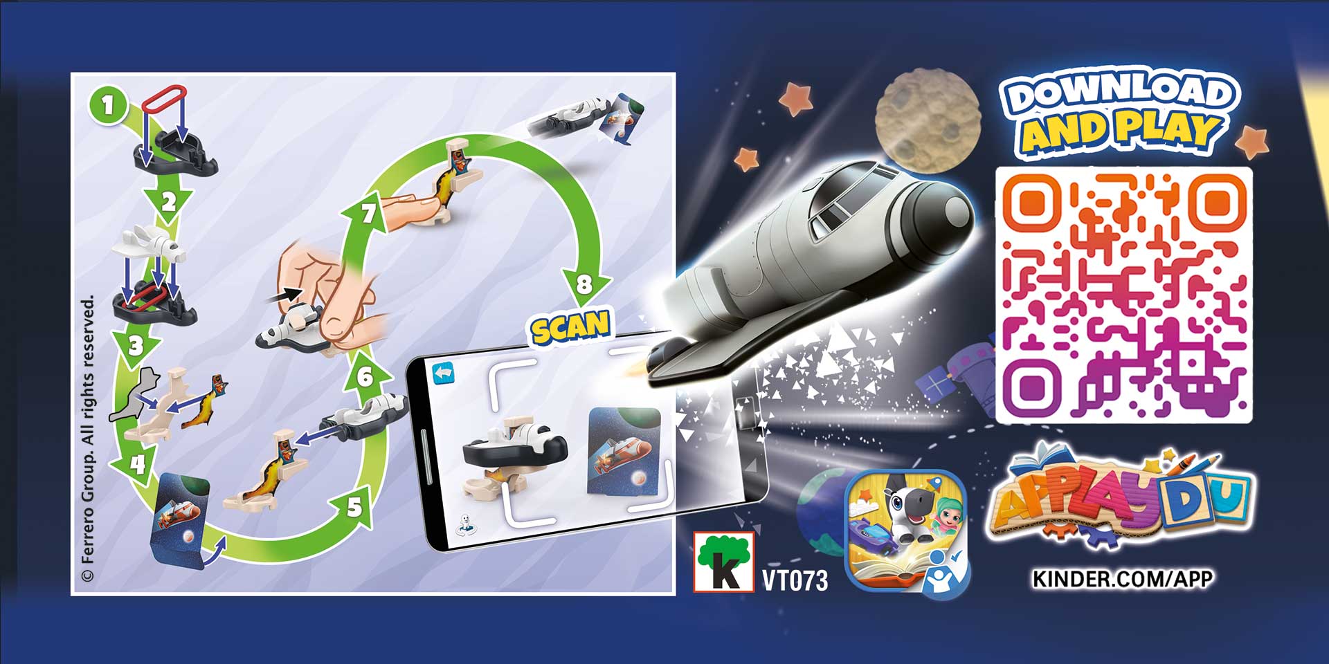 SHUTTLE 1 - Kinder Surprise - Kinder United Kingdom and Ireland