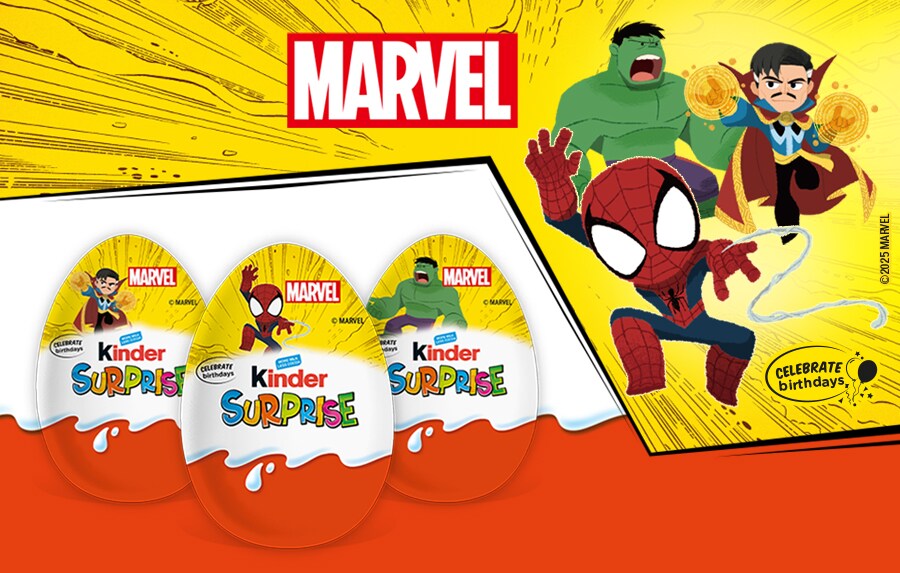 Kinder Surprise - Marvel - Kinder United Kingdom and Ireland