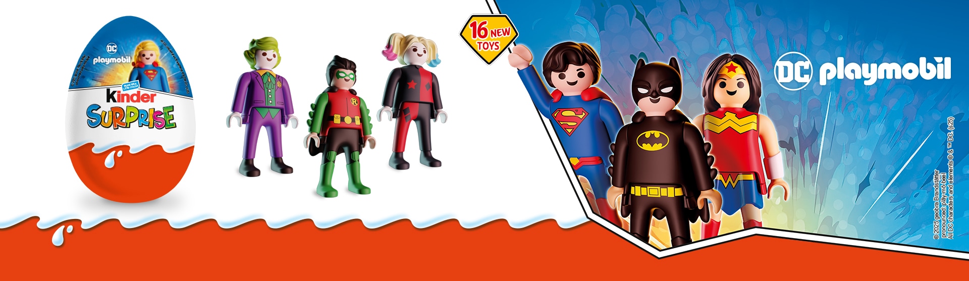 Kinder Surprise - DC Playmobil - Kinder United Kingdom and Ireland