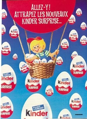 History of Kinder Surprise - Kinder United Kingdom and Ireland