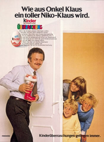 History of Kinder Surprise - Kinder United Kingdom and Ireland