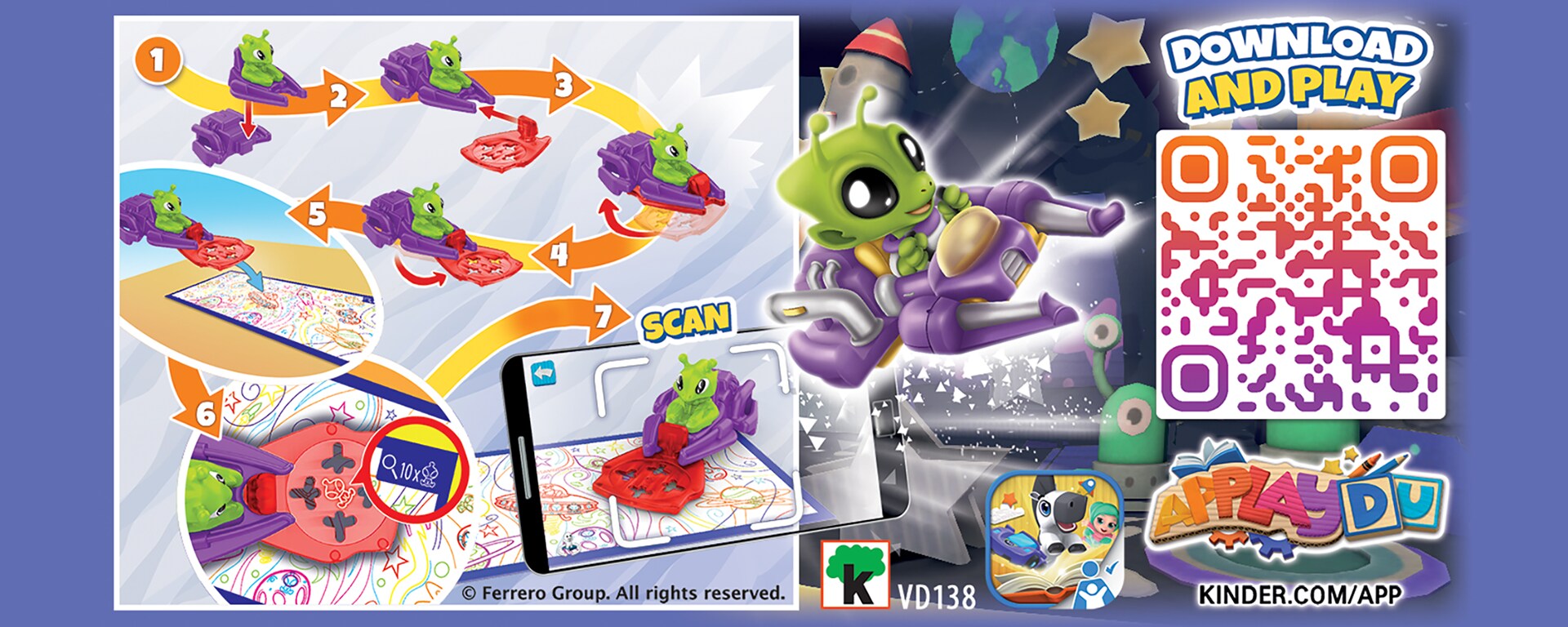 ALIEN INTRUDER - Kinder Surprise - Kinder United Kingdom and Ireland